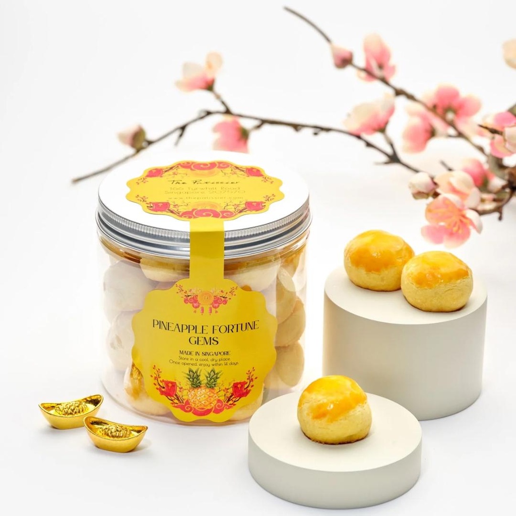 Pineapple Fortune Gems | The Patissier